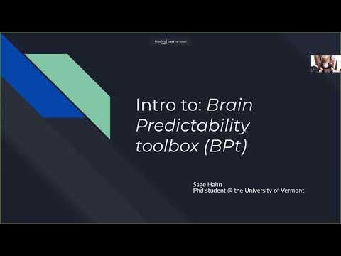 OHBM2022 Machine learning for Neuroimaging in python with the Brain Predictability toolbox - YouTube