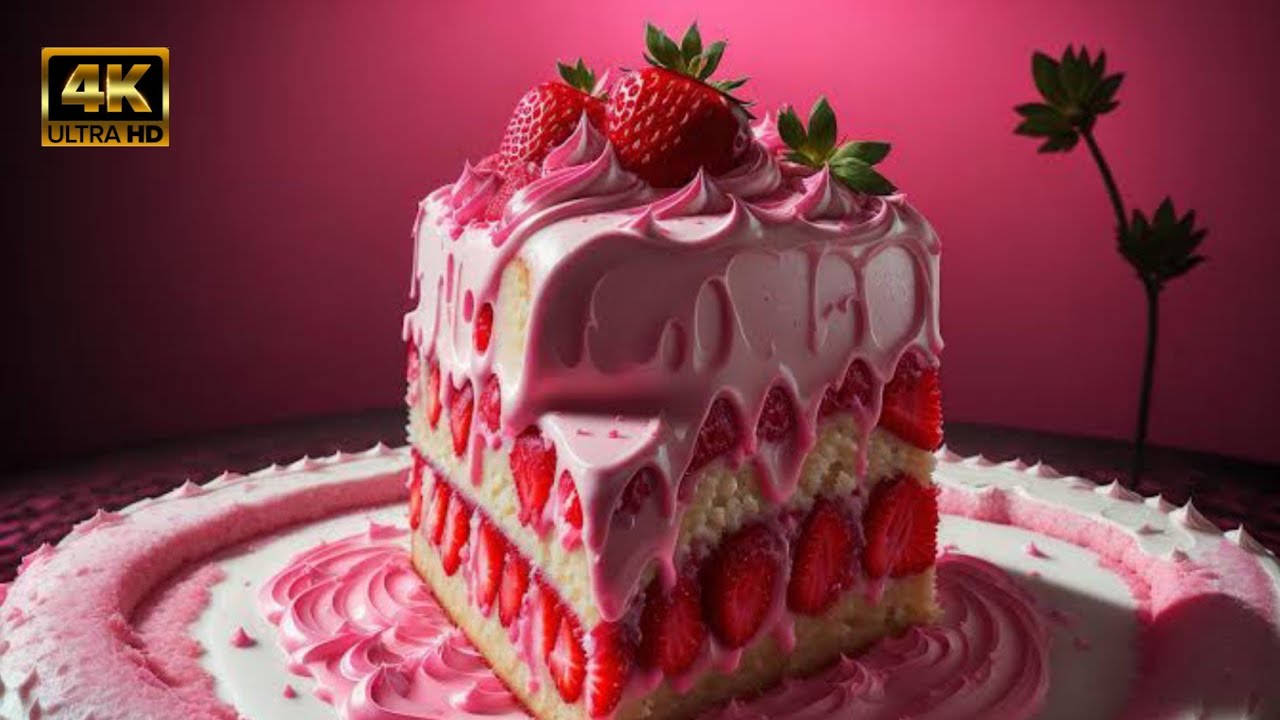 4K CAKES & COOKIES | CAKES & COOKIES IN 4K ULTRA HD | 4K ULTRA HD #4k ...