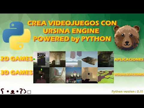Crea VideoJuegos con Ursina Engine powered by PYTHON video 1 - YouTube