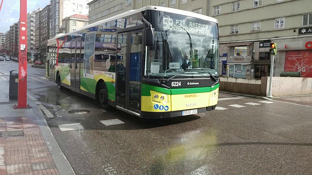 Here is the 5B bus in Vigo - YouTube