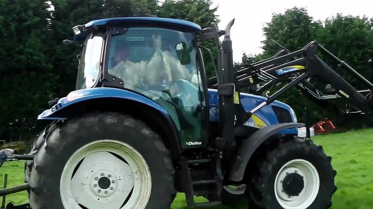 NH T6010 at Work - YouTube