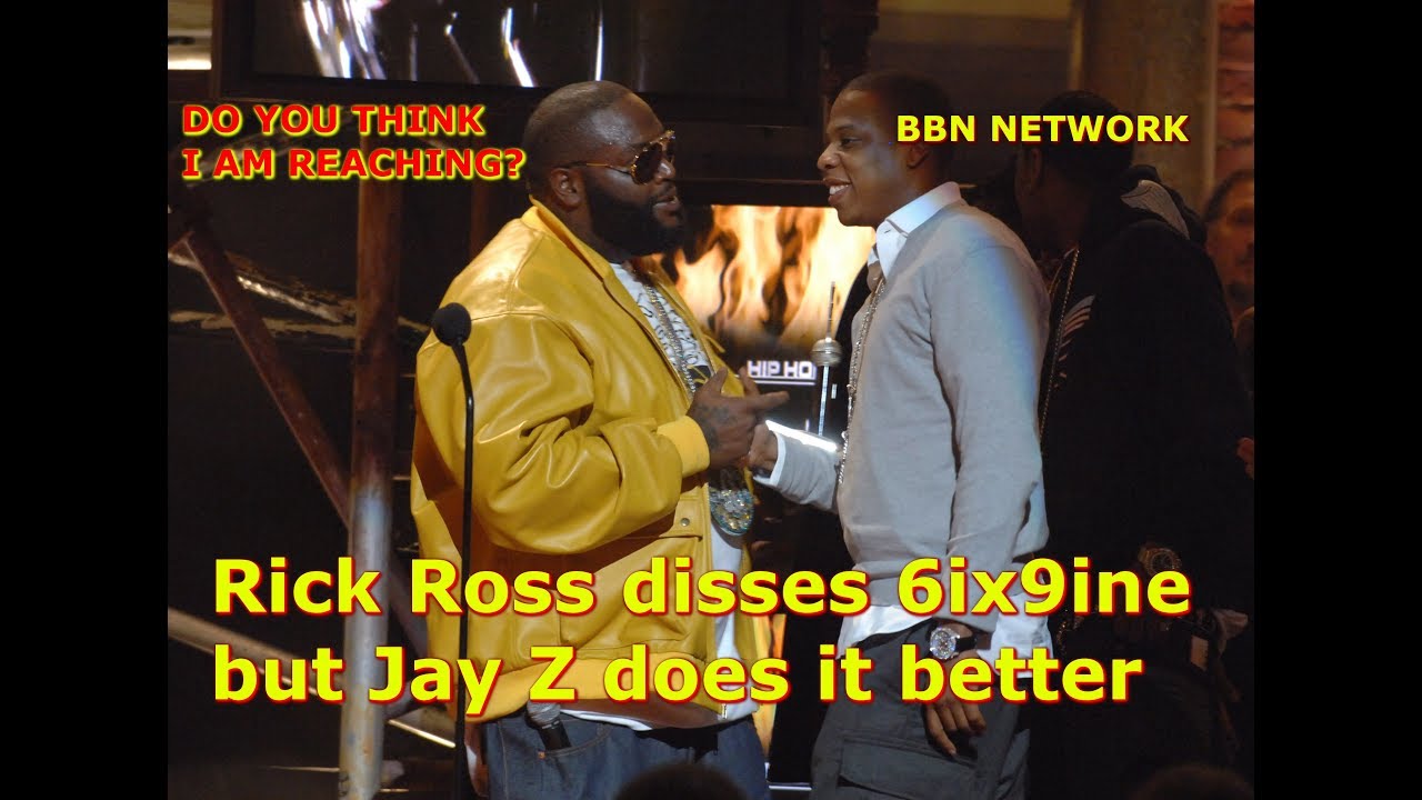 Rick Ross disses 6ix9ine but Jay Z does it better - YouTube
