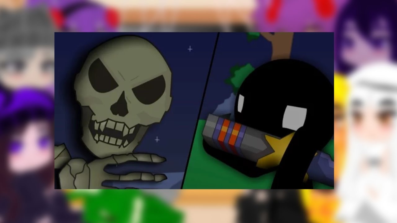 Mob Talker React To Stickman vs Skeletron - Terraria Animation by JzBoy ...