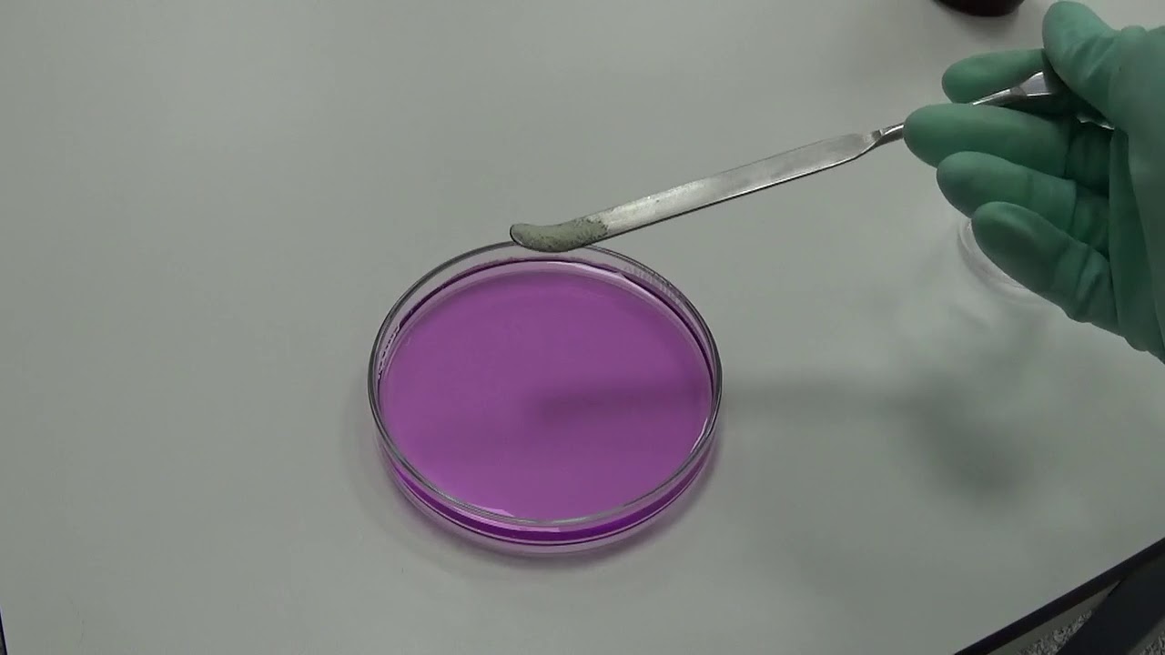 Reaccion1 KMnO4 + FeSO4 - YouTube