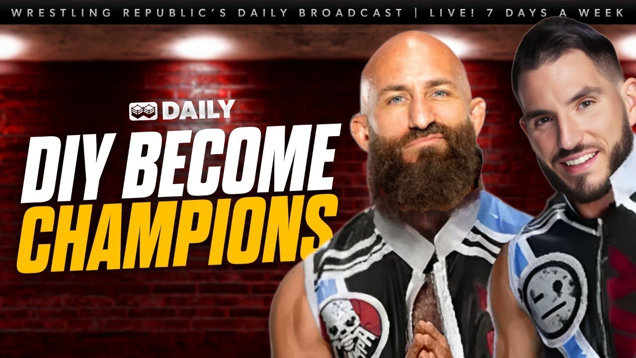 DIY Finally Become WWE Tag Team Champions - WR Daily - YouTube