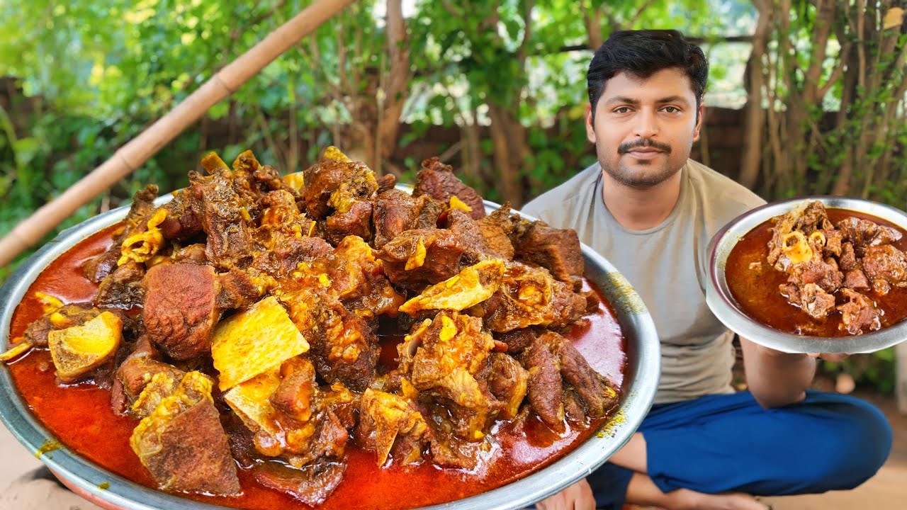 mutton leg पीस बनाने का सरल और आसान तरीका|mutton gravy #mutton recipe ...