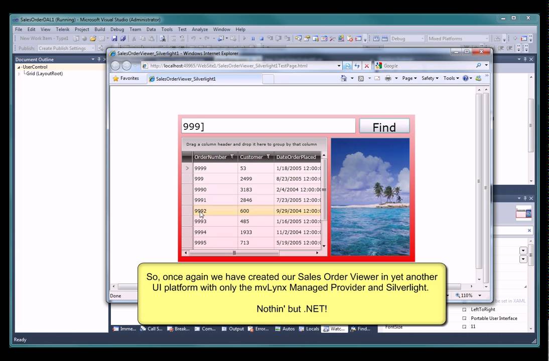 Silverlight, Expression Blend & MultiValues - Nothin' but .NET - YouTube