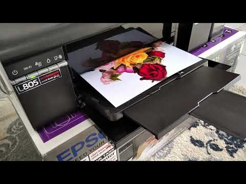 Epson L805 Print on Glossy Photo Paper #epsonl805