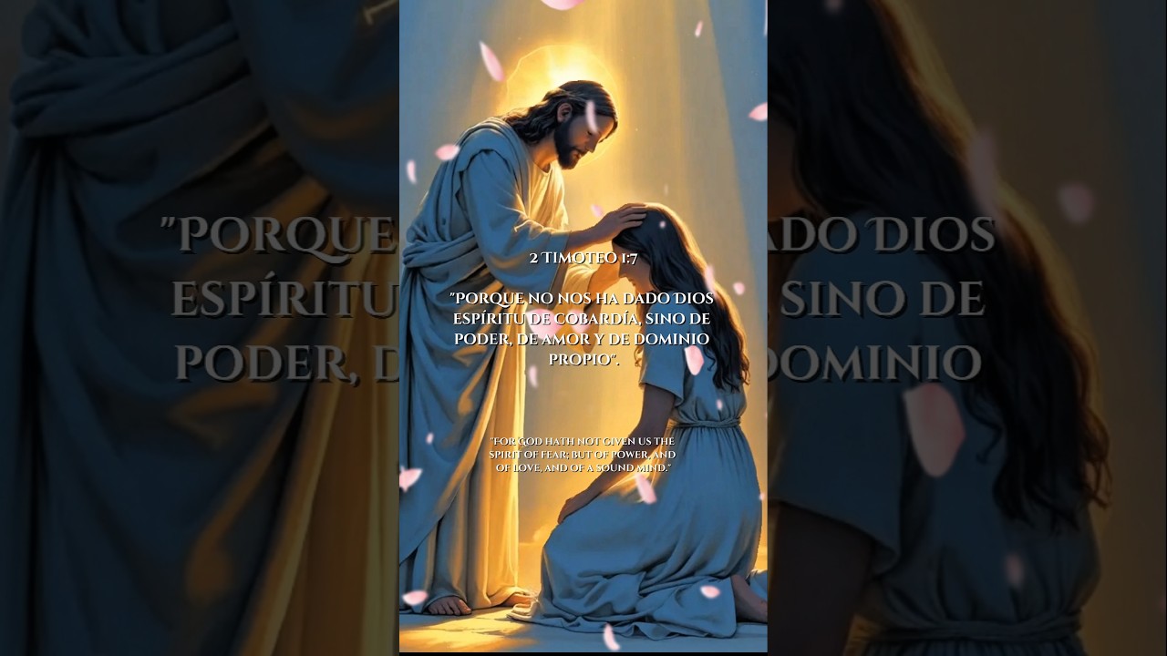 Dios nos dio el poder, de amor y de dominio propio. #shorts #god #jesus ...