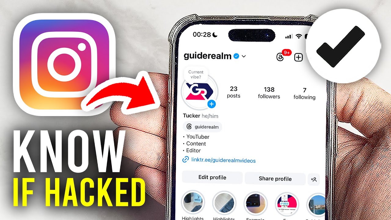 How To Know If Your Instagram Account Is Hacked - Full Guide - YouTube