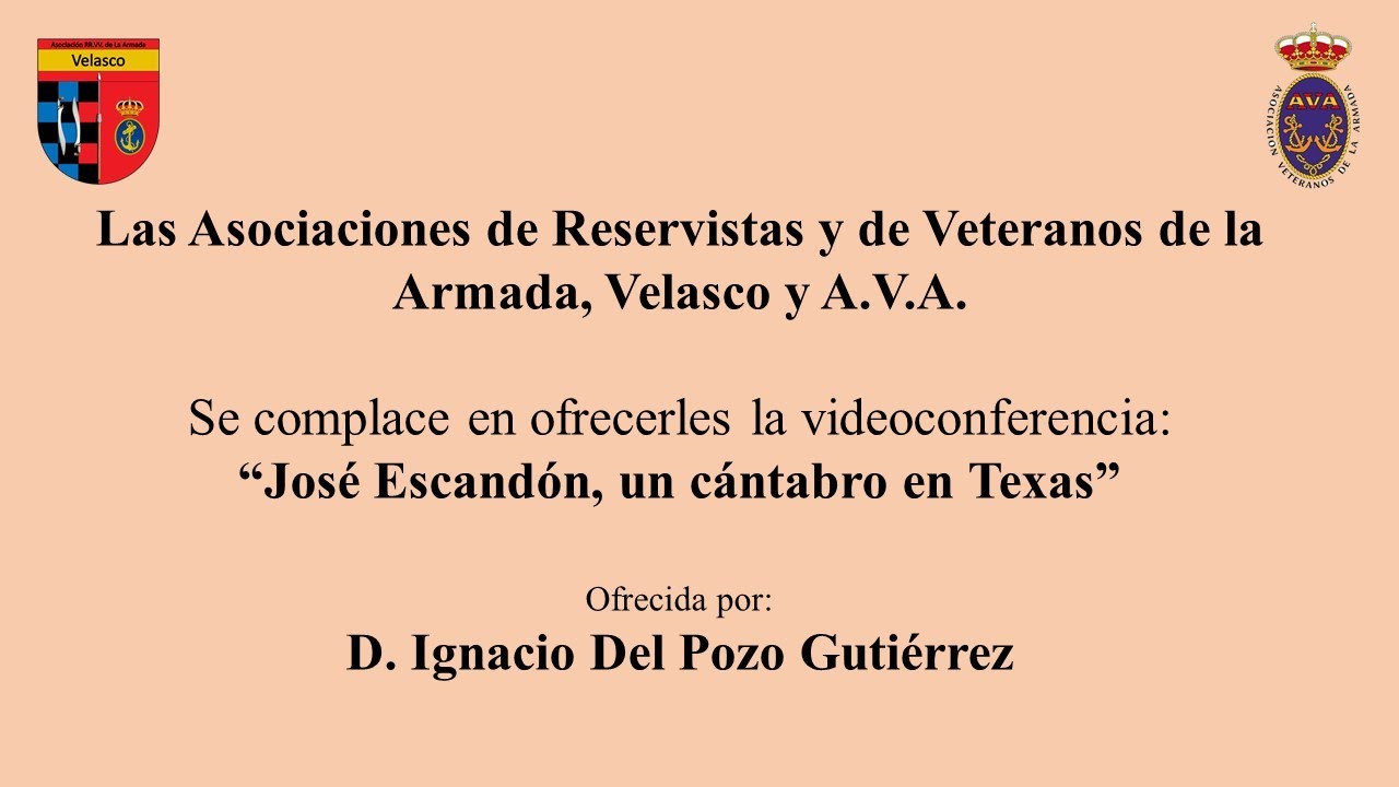 José Escandón un cántabro en Texas, por D. Ignacio del Pozo Gutiérrez ...