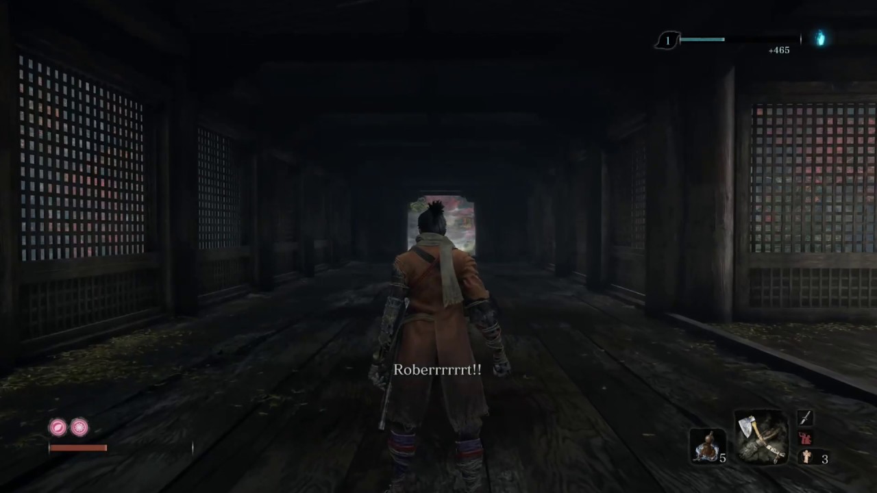 Sekiro: Shadows Die Twice - Armored Warrior Mini-Boss Fight - YouTube