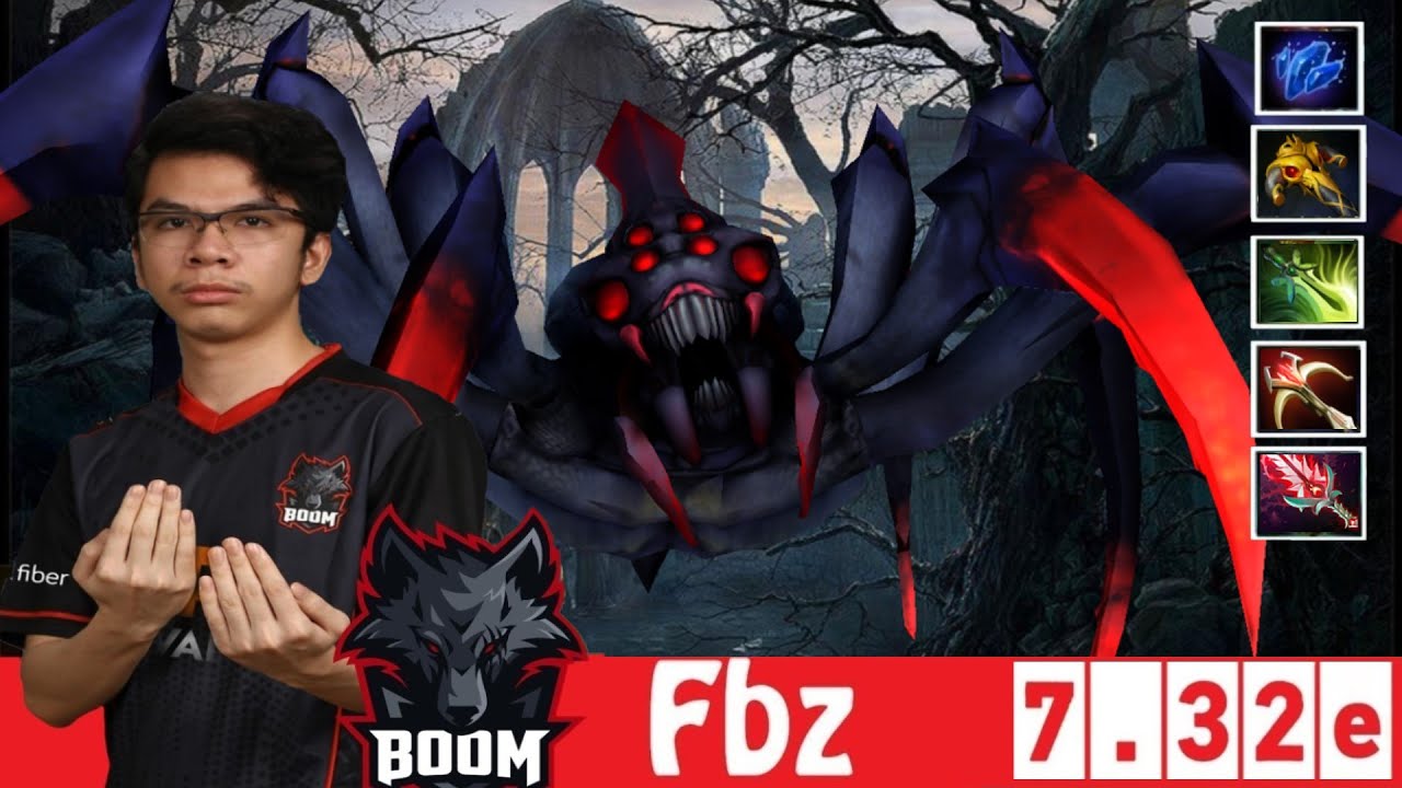 [DOTA 2] BOOM.Fbz the BROODMOTHER [OFFLANE] [7.32e] - YouTube