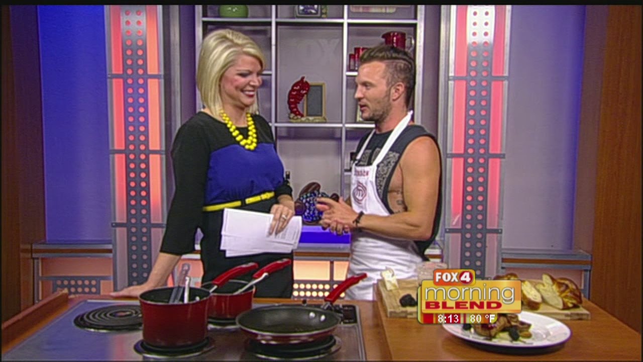 Master Chef finalist Derrick Platz prepares French toast, talks about ...