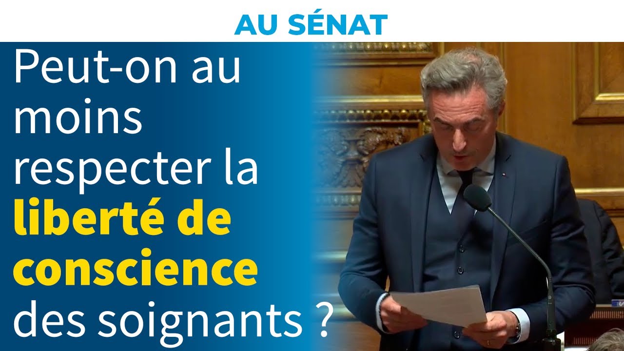 Peut-on au moins respecter la liberté de conscience des soignants ? - YouTube