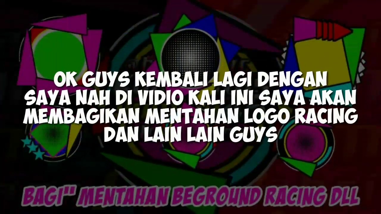 Bagi bagi mentahan logo racing - YouTube