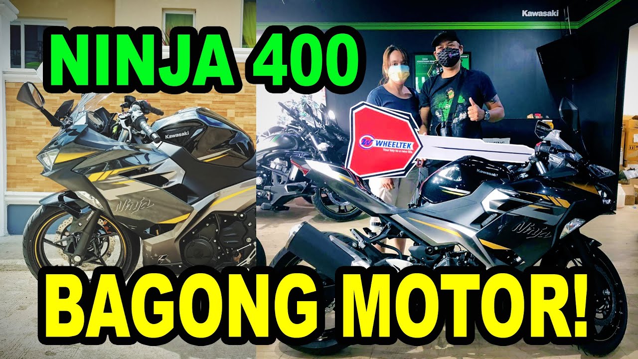 Got My Brand New Kawasaki Ninja 400 (2022) | First Trip | Taytay Rizal ...