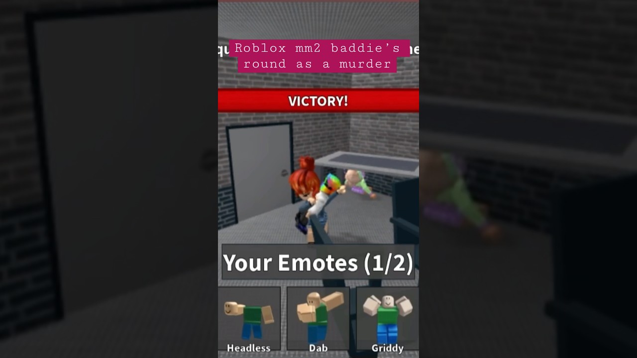 Roblox mm2 baddie’s round as a murder be like -🙄💅💀 - YouTube