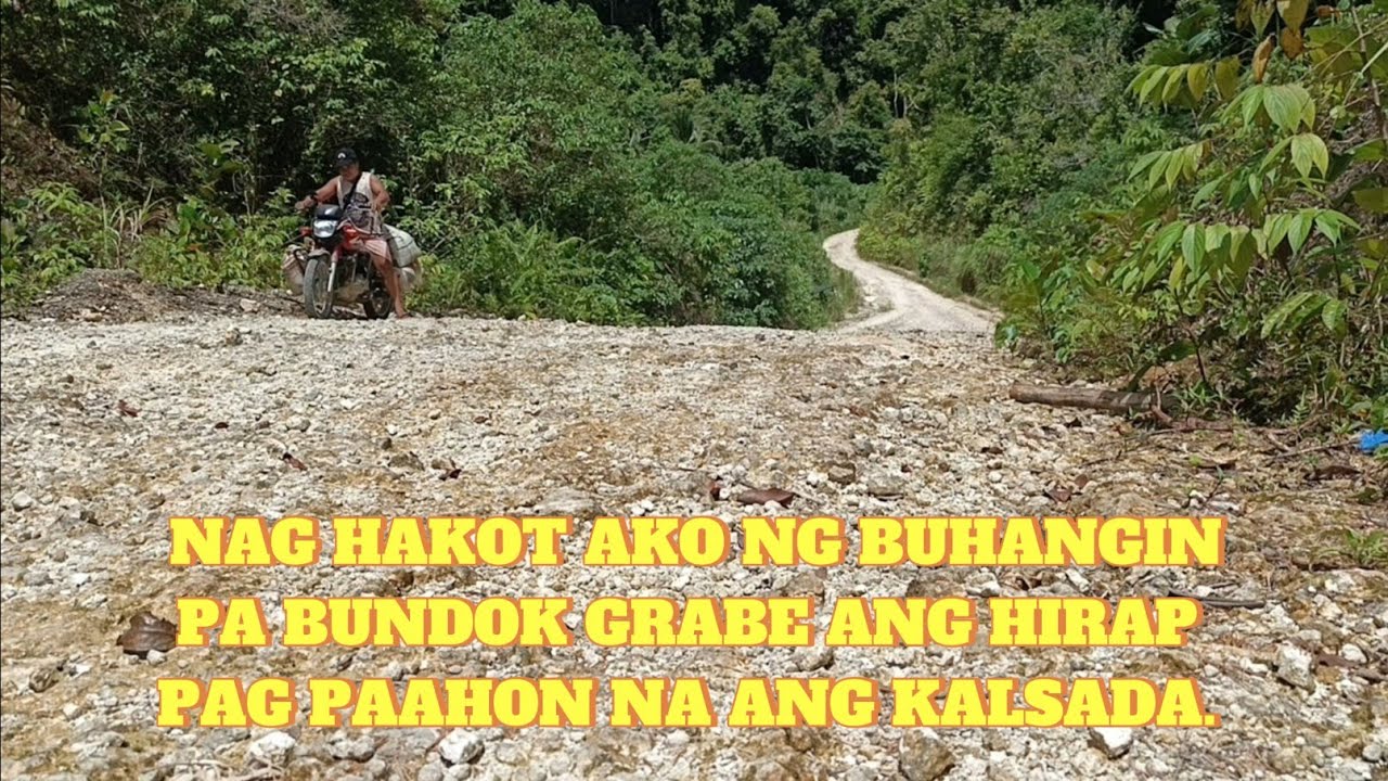 GRABE SUBRANG HIRAP MAG KARGA NG BUHANGIN LALO KAPAG PAAHON ANG DAAN😲 ...