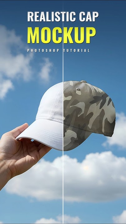 How to Create Realistic Cap Mockups in Photoshop | Cap Mockups in Photoshop | Photoshop Tutorial ...