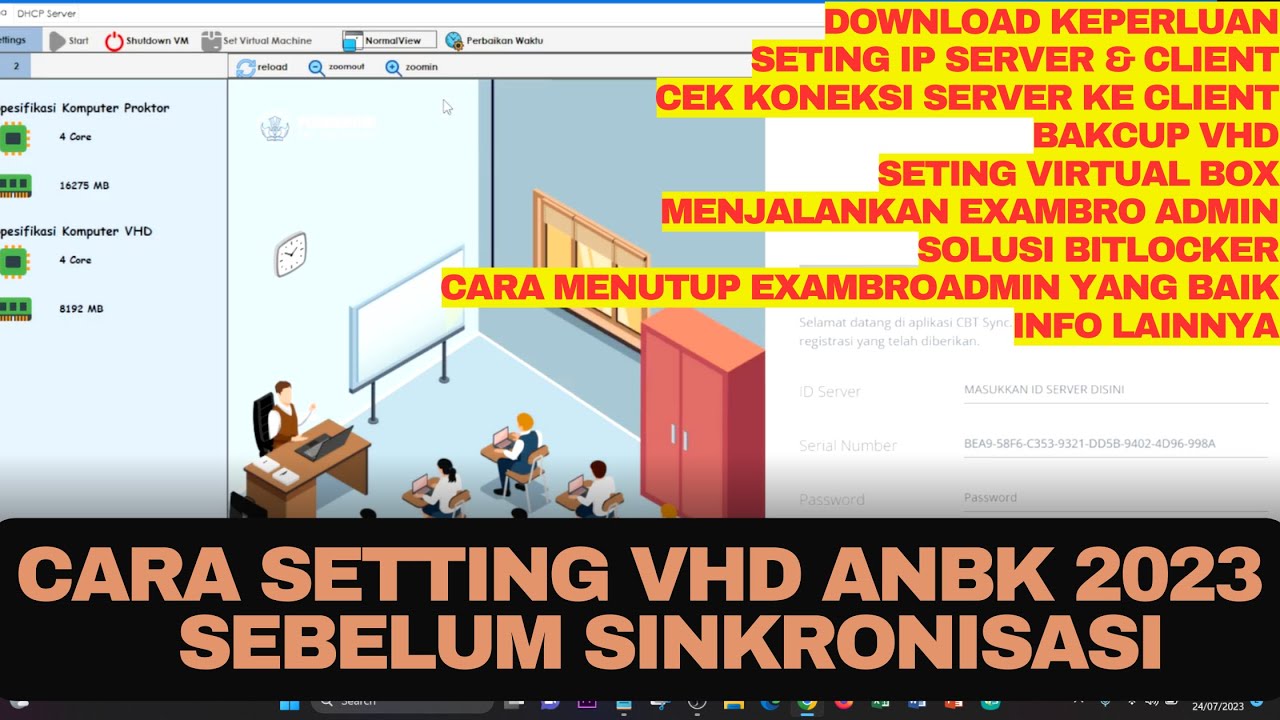CARA SETING VHD ANBK 2023 - YouTube