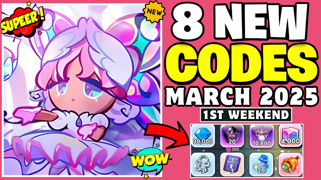 ☑️WEEKEND CODES☑️⚡MARCH⚡COOKIE RUN KINGDOM COUPON CODES MARCH 2025 ...
