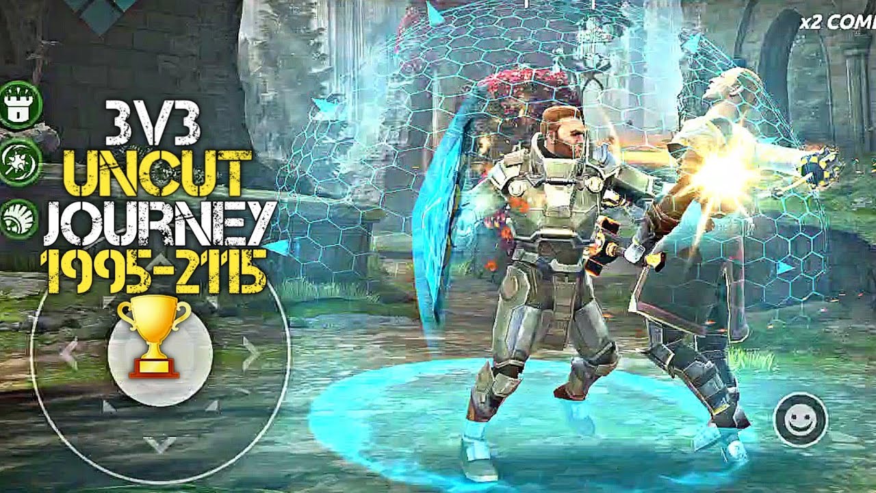 3V3 Uncut Journey From 1995 - 2115 Trophies 🏆 | How To Use Jack ...