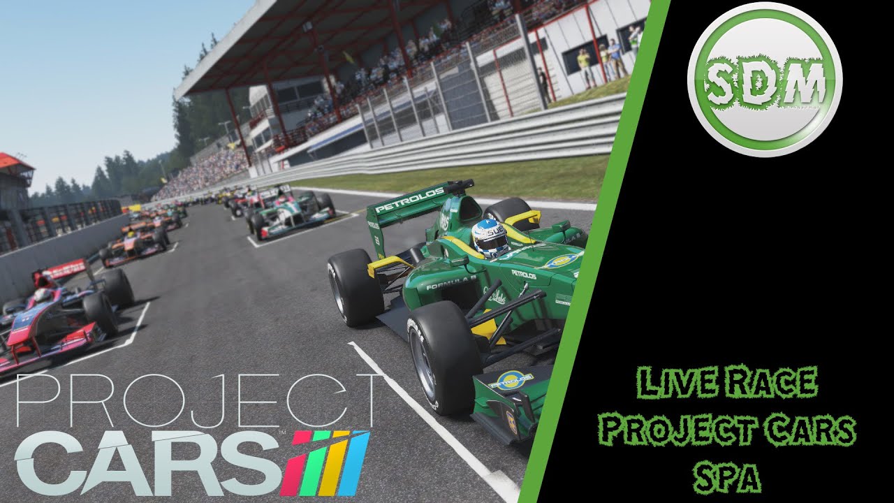 Project Cars (PC) - Live Race - Spa - Formula B - Triple Screen - 60 ...