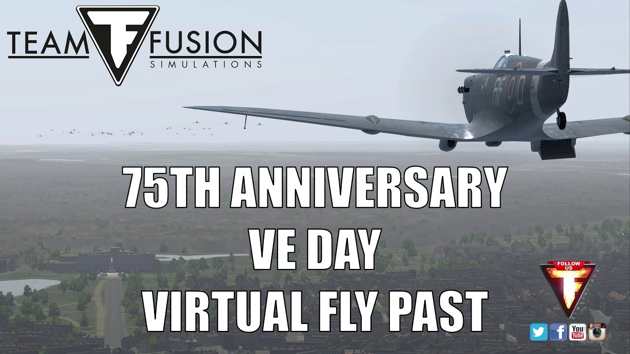 VE Day 75th Anniversary (Virtual) Fly Past - YouTube