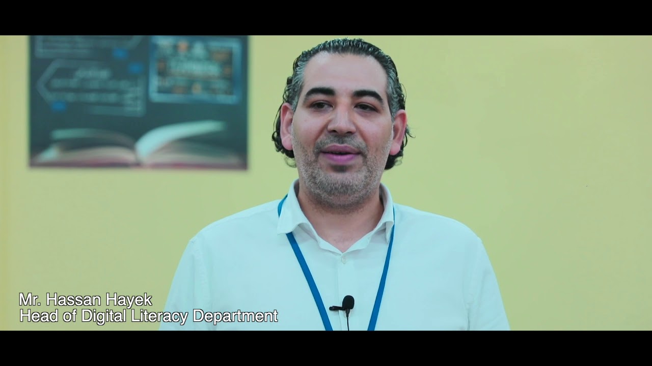 Head of Digital Literacy interview about STEM - Mr. Hassan Hayek - YouTube
