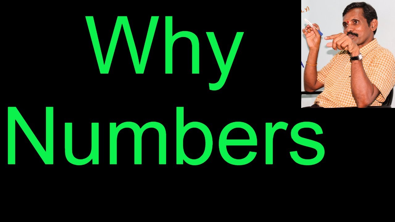 Why Numbers, Uses of Numbers, What is meant by Number, Numbers, math ...