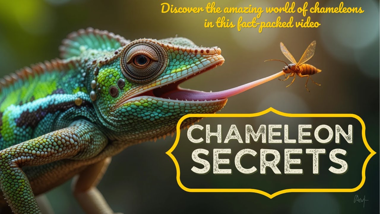 Mind-Blowing Chameleon Secrets #ChameleonFacts #WildlifeTrivia # ...