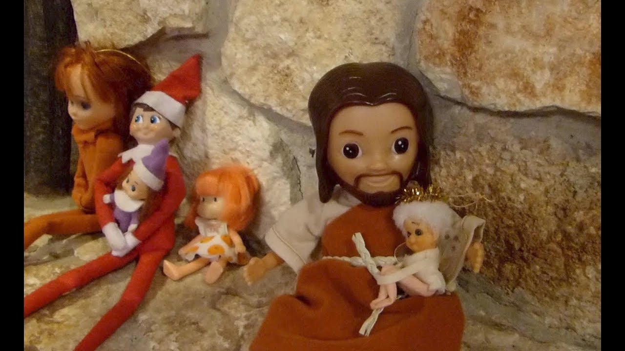 Elf on the Shelf: Jesus Saves! - YouTube