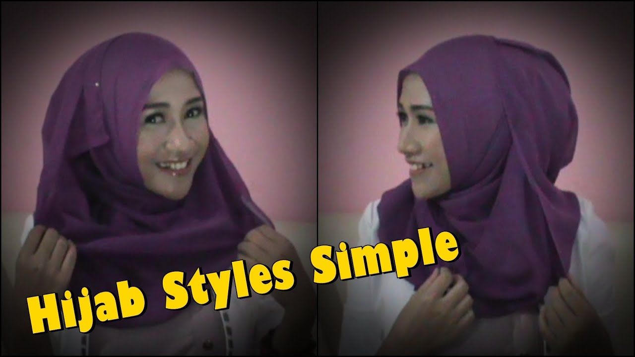 Hijab Styles Simple | How to Wear Hijab Styles Simple - YouTube