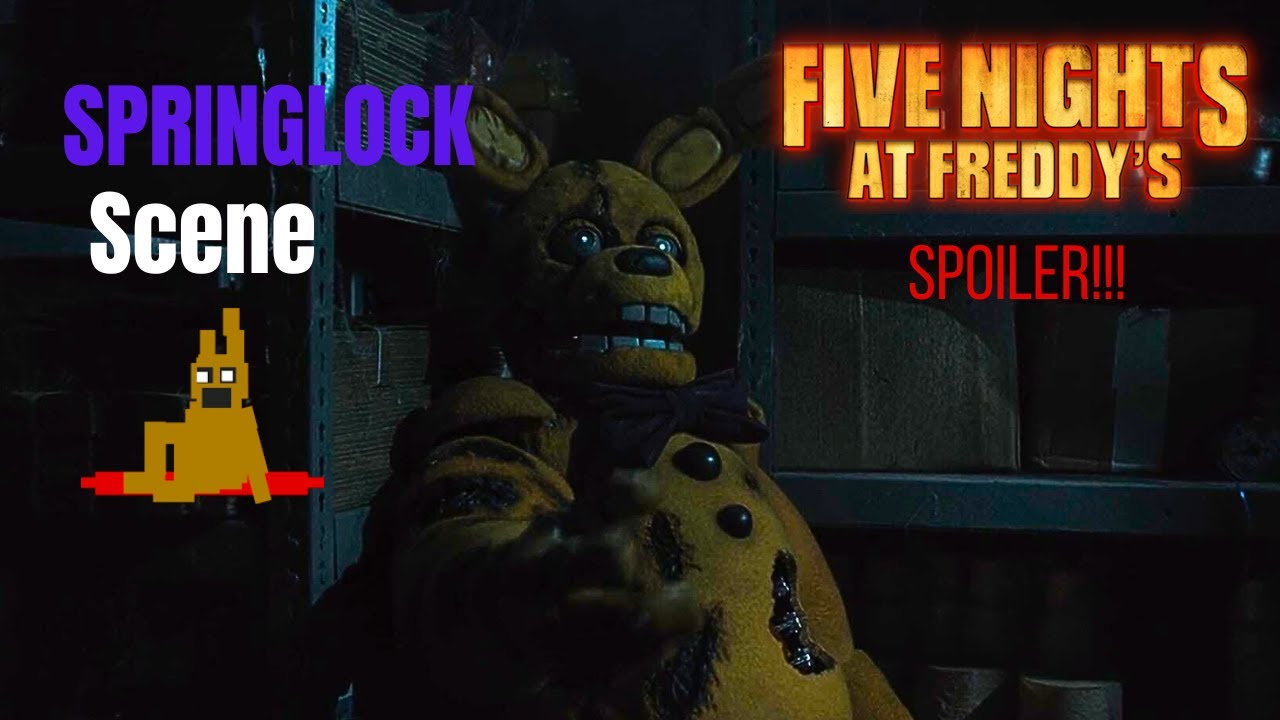 Springlock Failure Scene (SPOILERS) | Five Nights at Freddy’s (2023 ...