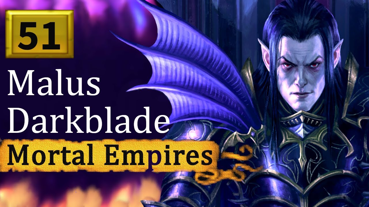 Malus Secures Reikland! Total War: Warhammer 2 Malus Darkblade - YouTube
