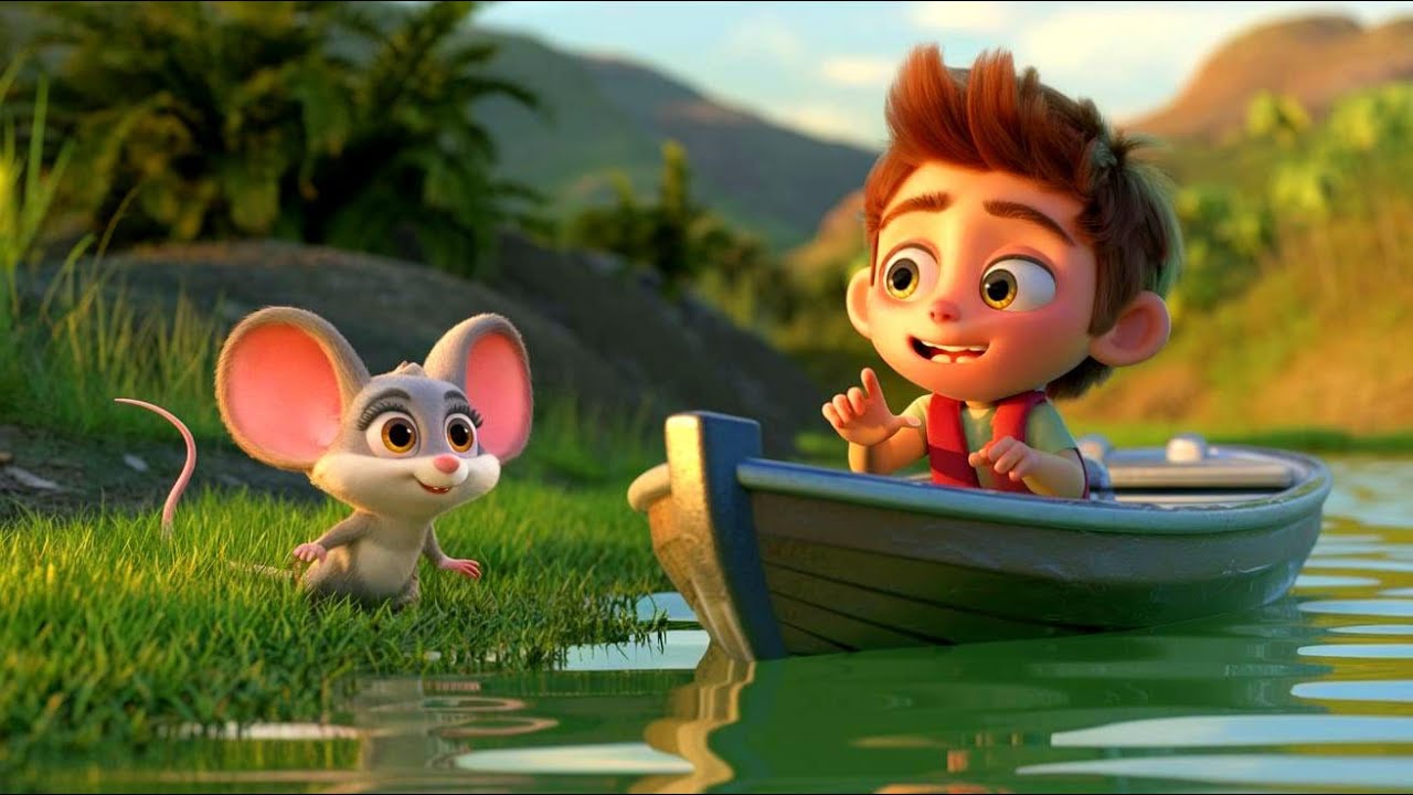 Row Row Your Boat | Nursery Rhymes for Kids | Fun Sing-Along Songs ...