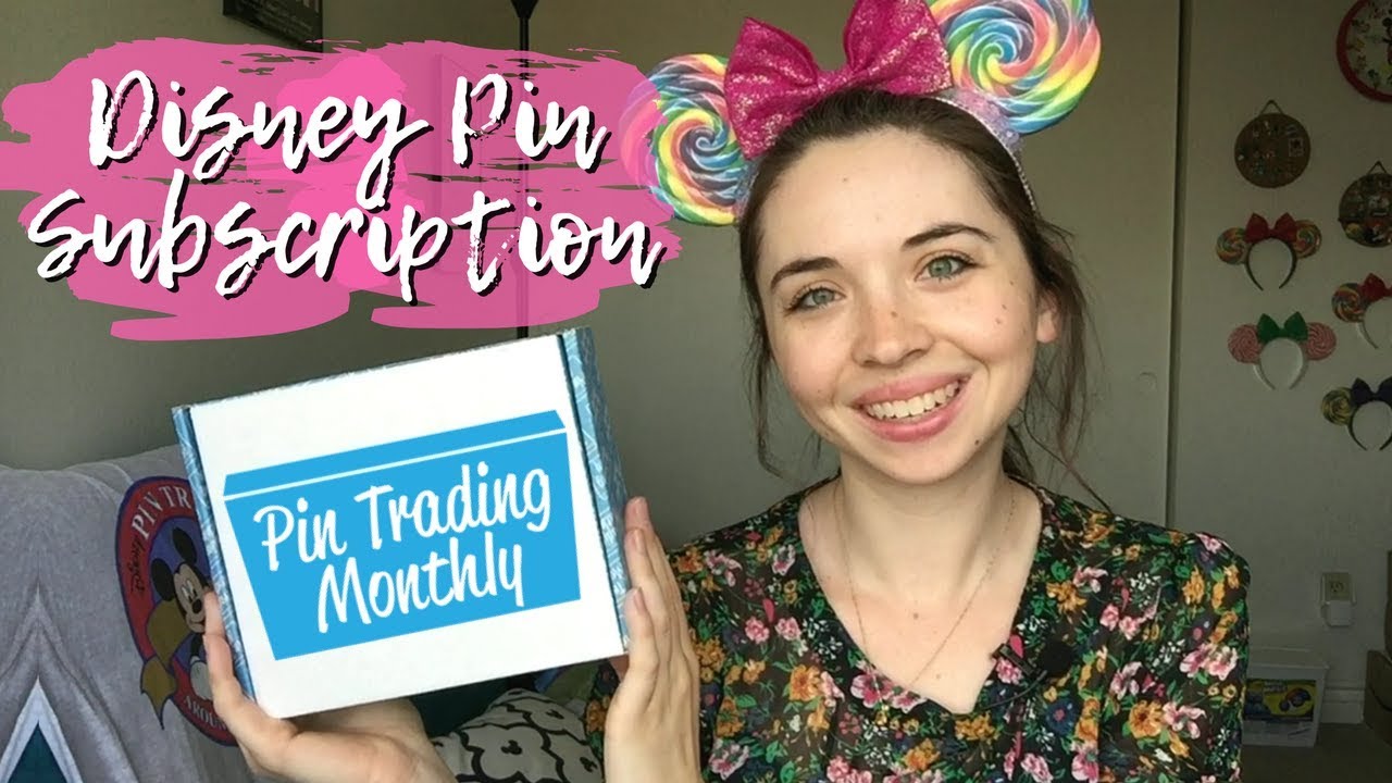 Pin Trading Monthly ~ Deluxe Box | Disney Pin Subscription Unboxing ...