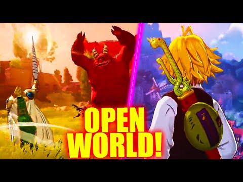 THIS LOOKS AMAZING! NEW OPEN WORLD 7DS GAME SEQUEL TO GRAND CROSS ...