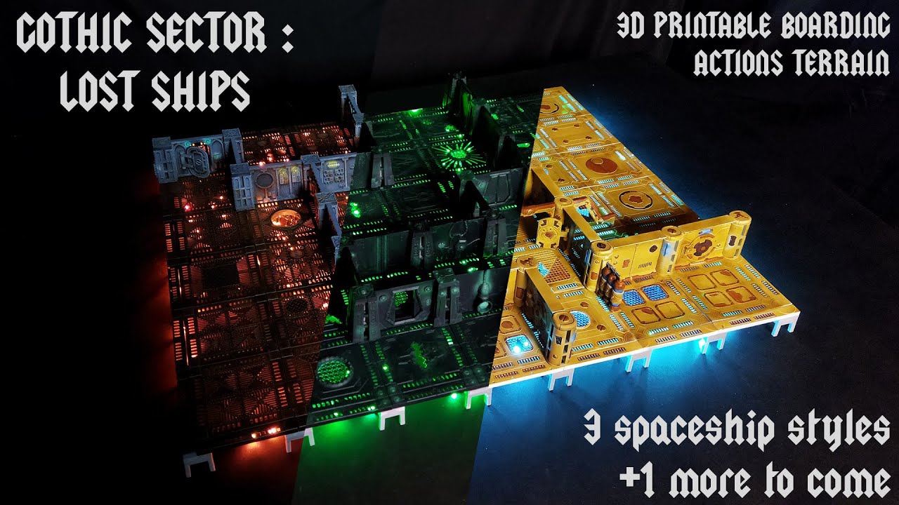 Gothic Sector : Lost Ships - Kickstarter launch - YouTube