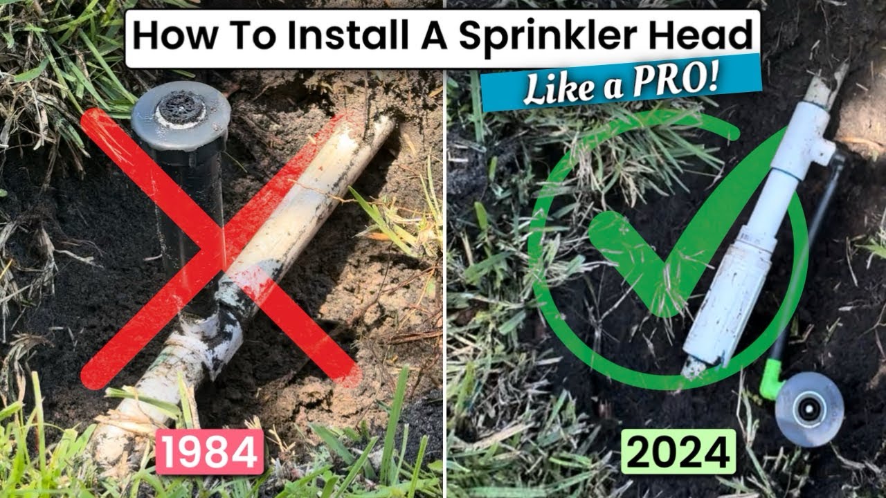 How To Install A Sprinkler Like A Pro YouTube How To Install A Sprinkler Like A Pro YouTube
