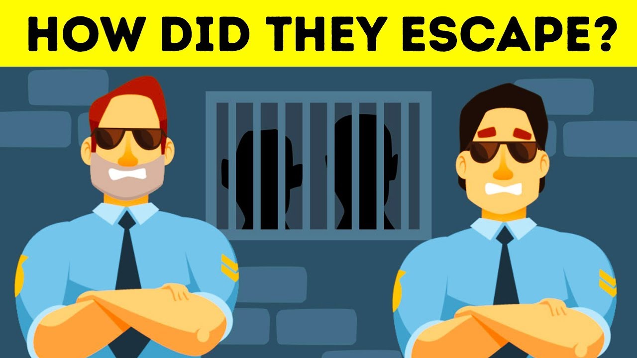 12 POPULAR RIDDLES ON ESCAPE. CAN YOU SOLVE IT? - YouTube