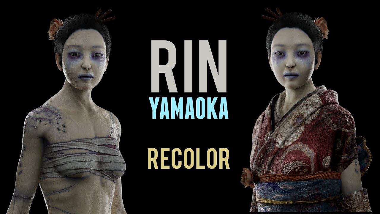 Dead by Daylight Animation | Rin Yamaoka Recolor Render - YouTube