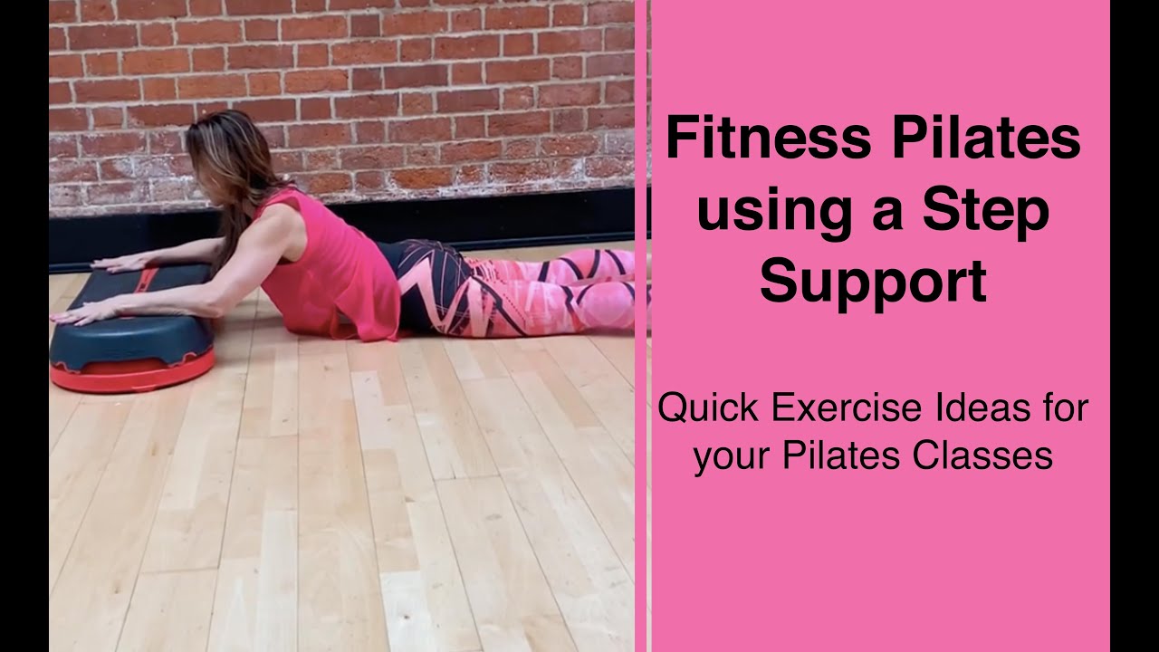 Fitness Pilates Exercises using a Step Support - YouTube