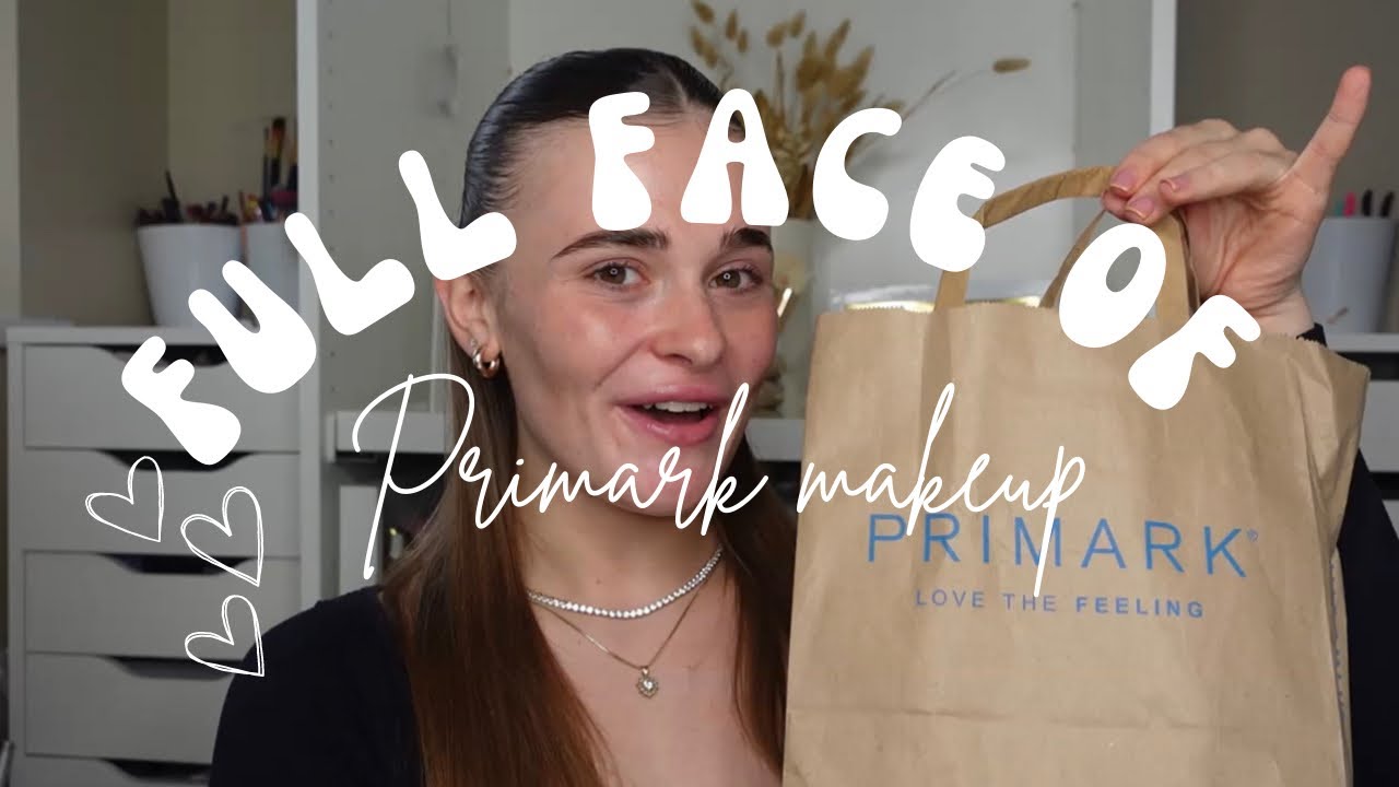 Full face using primark makeup 🤍 - YouTube