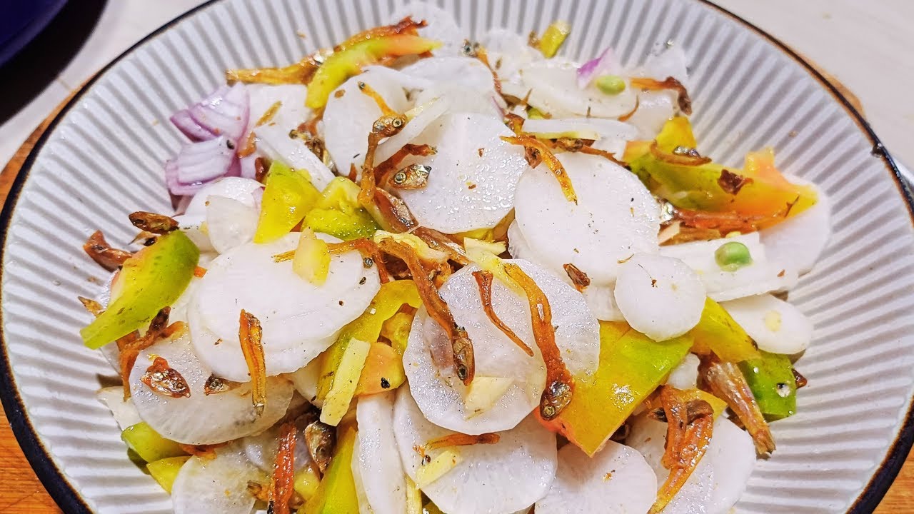 ENSALADANG DILIS WITH RADISH | FILIPINO FOOD RECIPE | JEFF VQ - YouTube
