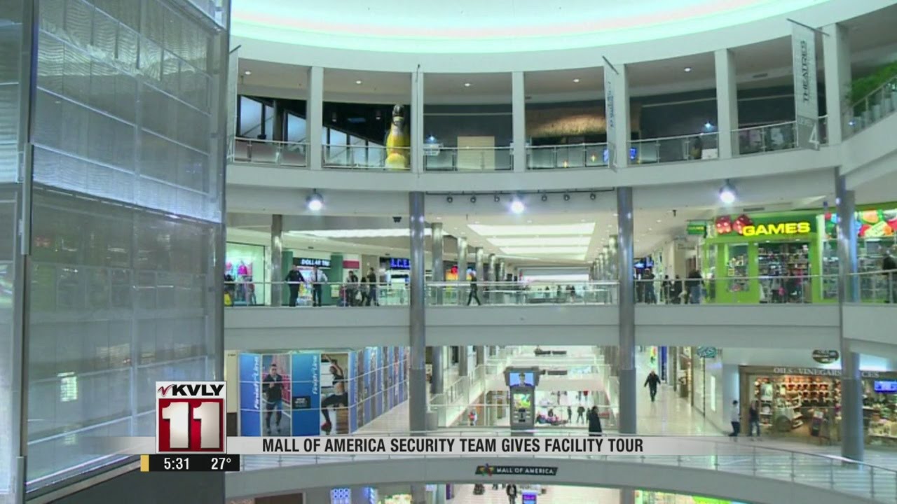 Mall Of America Security Team Gives Facility Tour - YouTube
