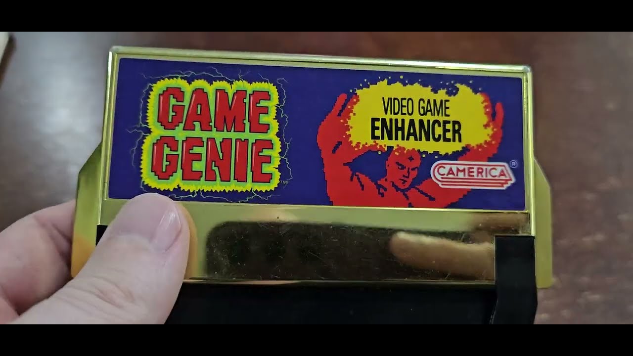 Game Genie Code Book - YouTube