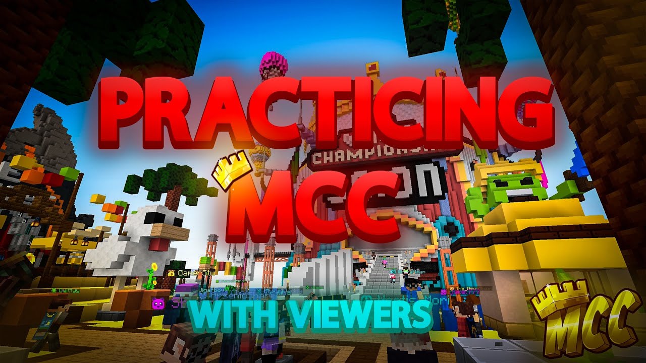 Playing MCC Games With Viewers | Minecraft Championship | Read ...