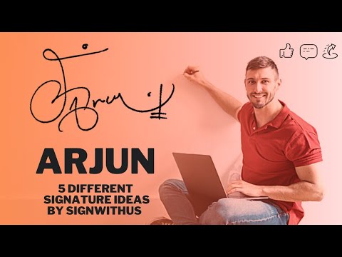 Arjun | Arjun Name Signature Style | Arjun Signature Style - YouTube